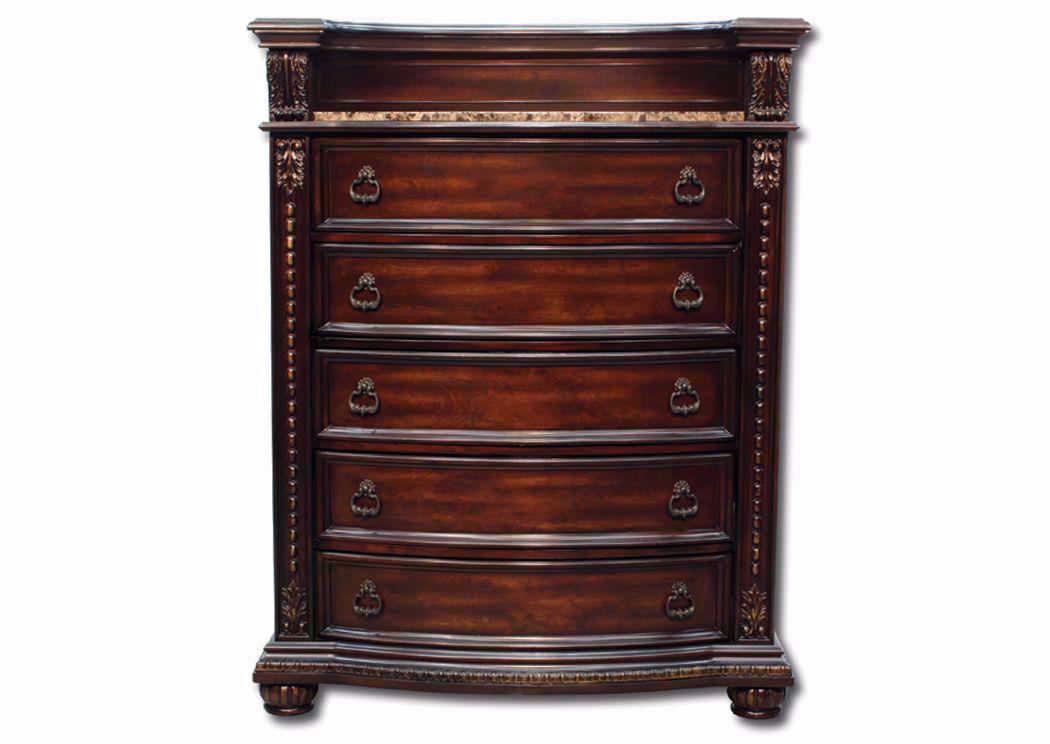 Stanley Chest of Drawers - Dark Brown | Home Furniture Plus Bedding