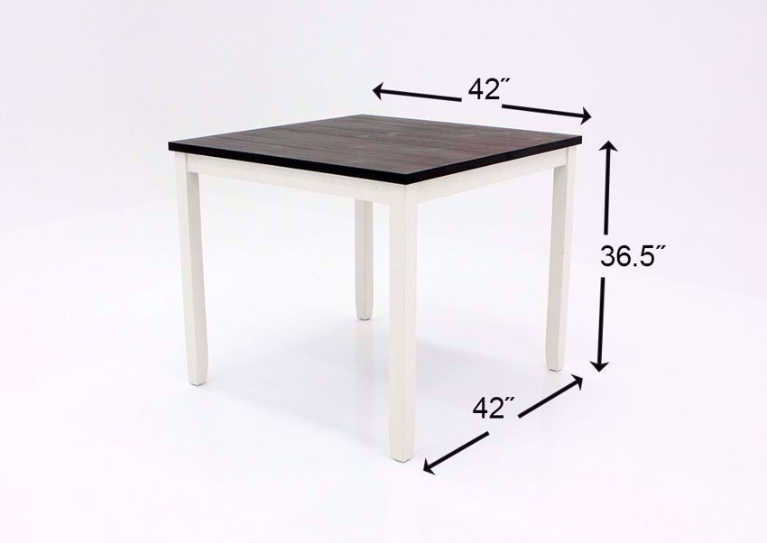 Martin Counter Height Dining Table Set – White | Home Furniture Plus ...