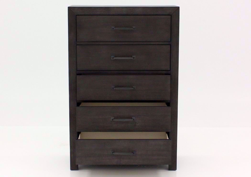 Shelby Chest of Drawers - Dark Brown