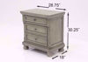 Lettner Nightstand - Light Gray