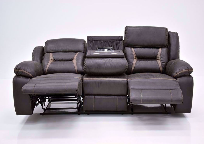 Acropolis Reclining Sofa - Brown