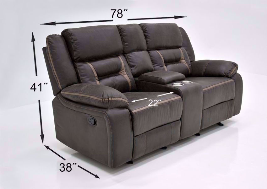 Acropolis Reclining Sofa Set - Brown
