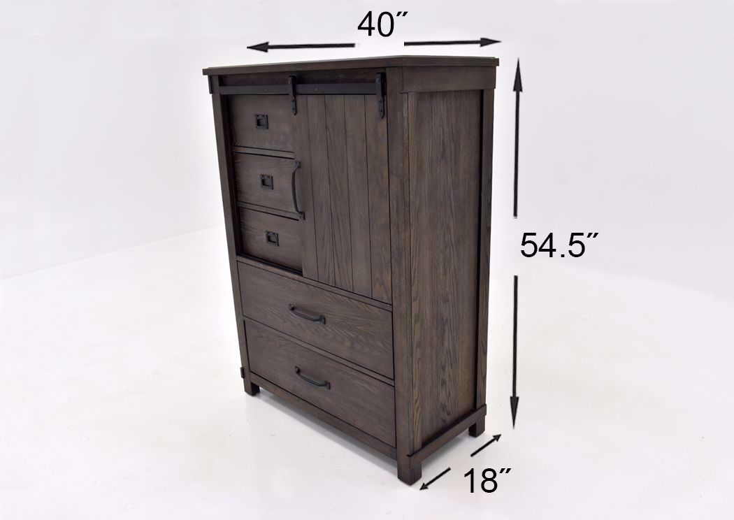 Scott Chest of Drawers - Dark Brown | Home Furniture Plus Bedding and ...