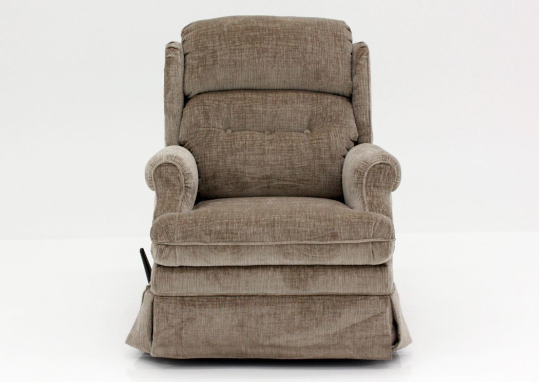 Carolina Swivel Glider Recliner – Stone