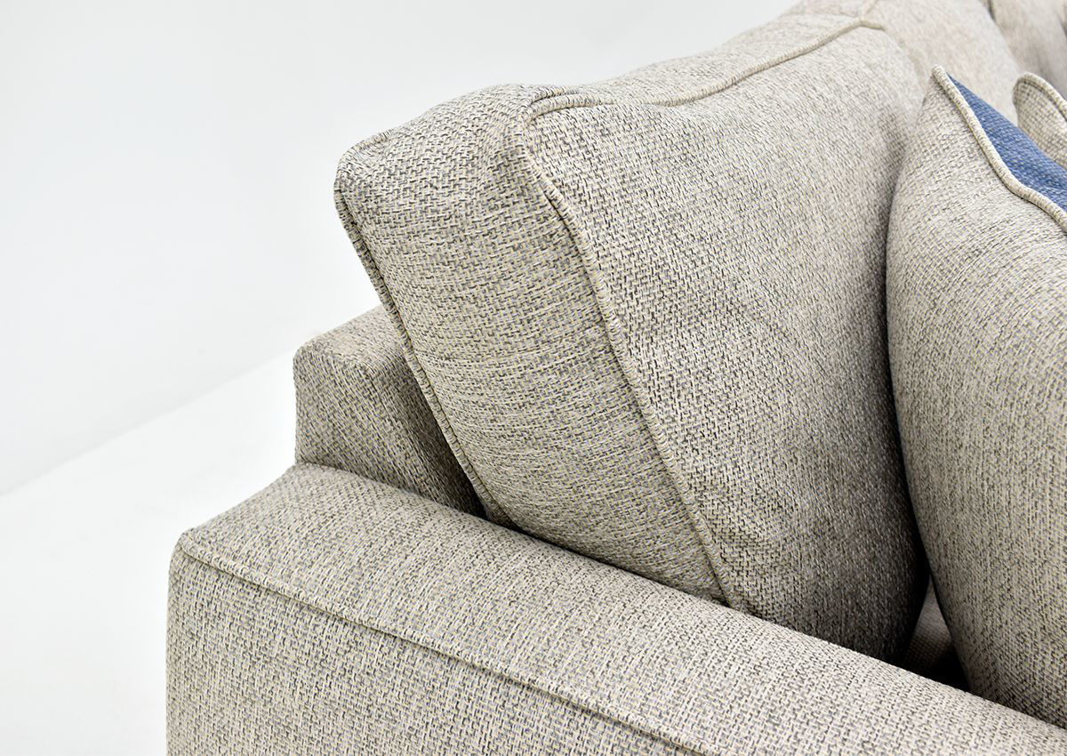Crypton Sectional Sofa - Gray
