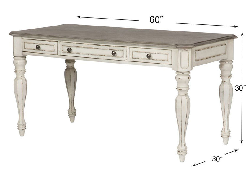 Magnolia Manor Writing Desk - White | Home Furniture Plus Bedding and ...