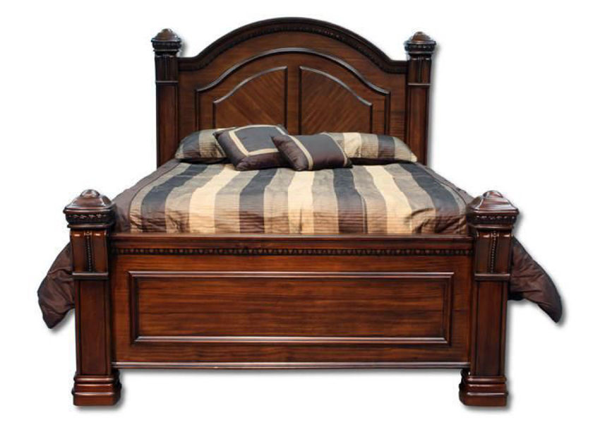 Isabella King Bed - Brown | Home Furniture Plus Bedding and Mattress Center