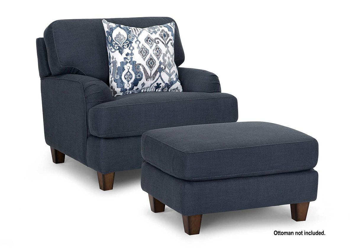 Landry Chair - Blue Indigo | Home Furniture Plus Bedding