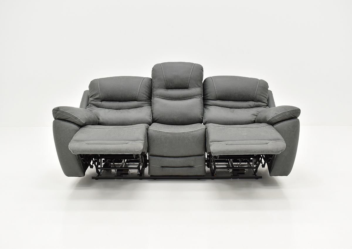 Dakota POWER Reclining Sofa Set - Gray | Home Furniture Plus Bedding
