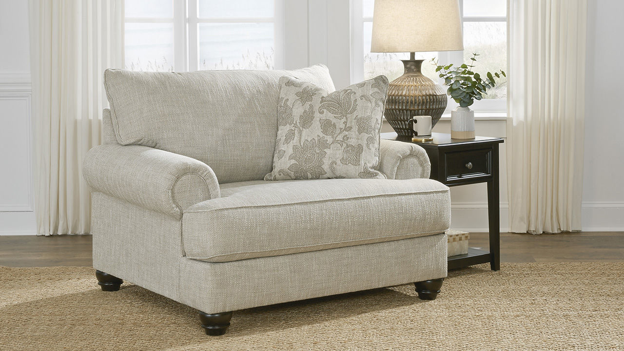 Asanti Oversized Chair - Gray | Home Furniture Plus Bedding