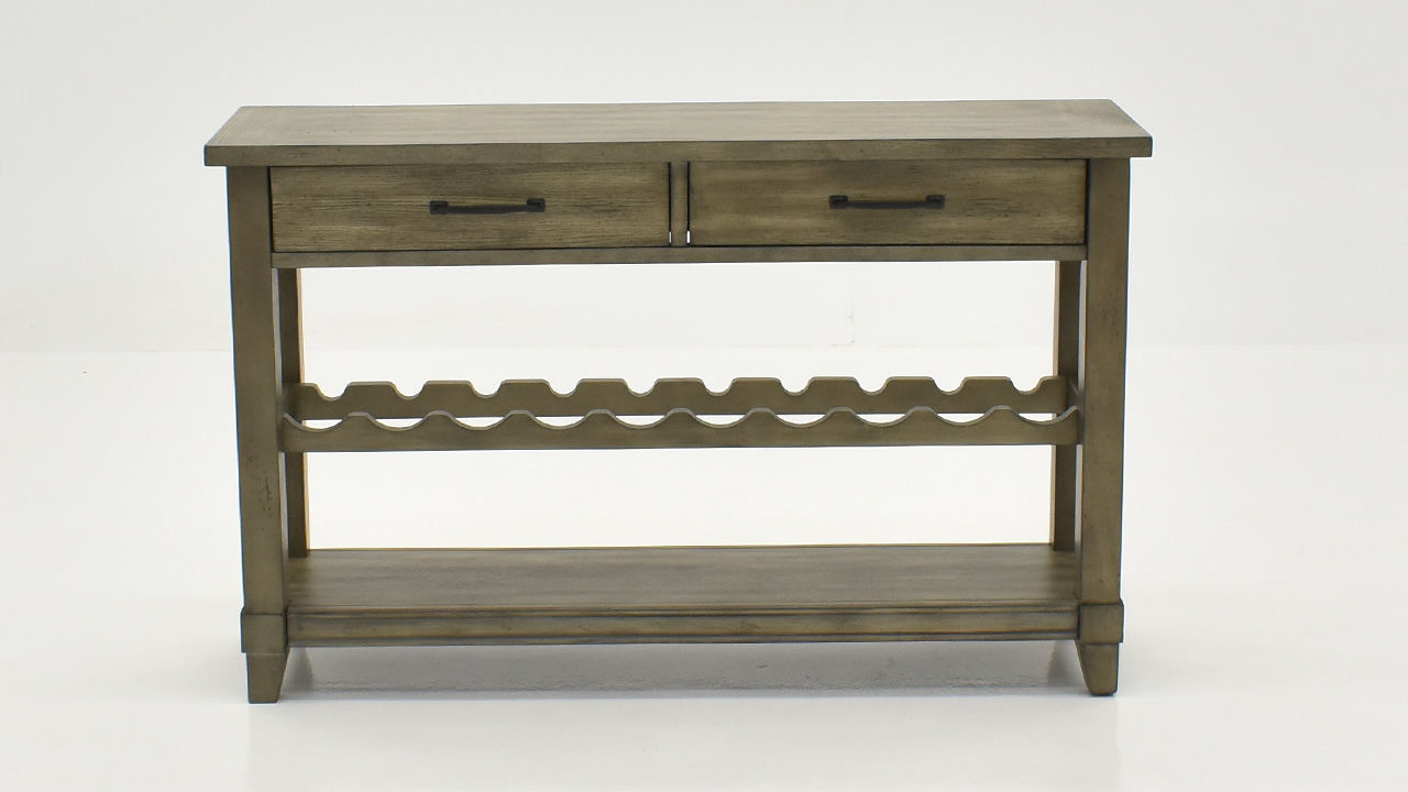 Rustic Sofa Console Table - Gray | Home Furniture Plus Bedding and ...
