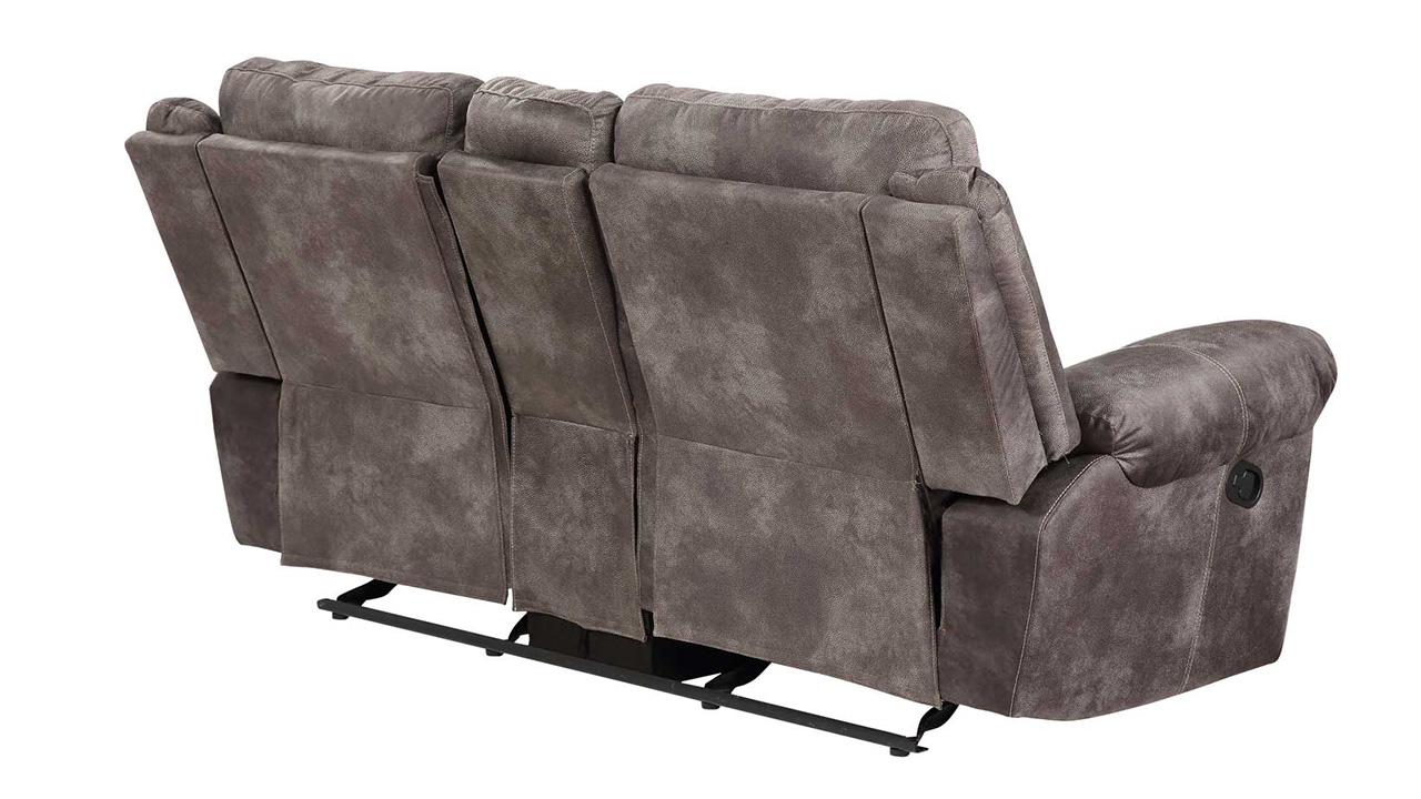 Nashville Glider Reclining Loveseat - Gray | Home Furniture Plus ...