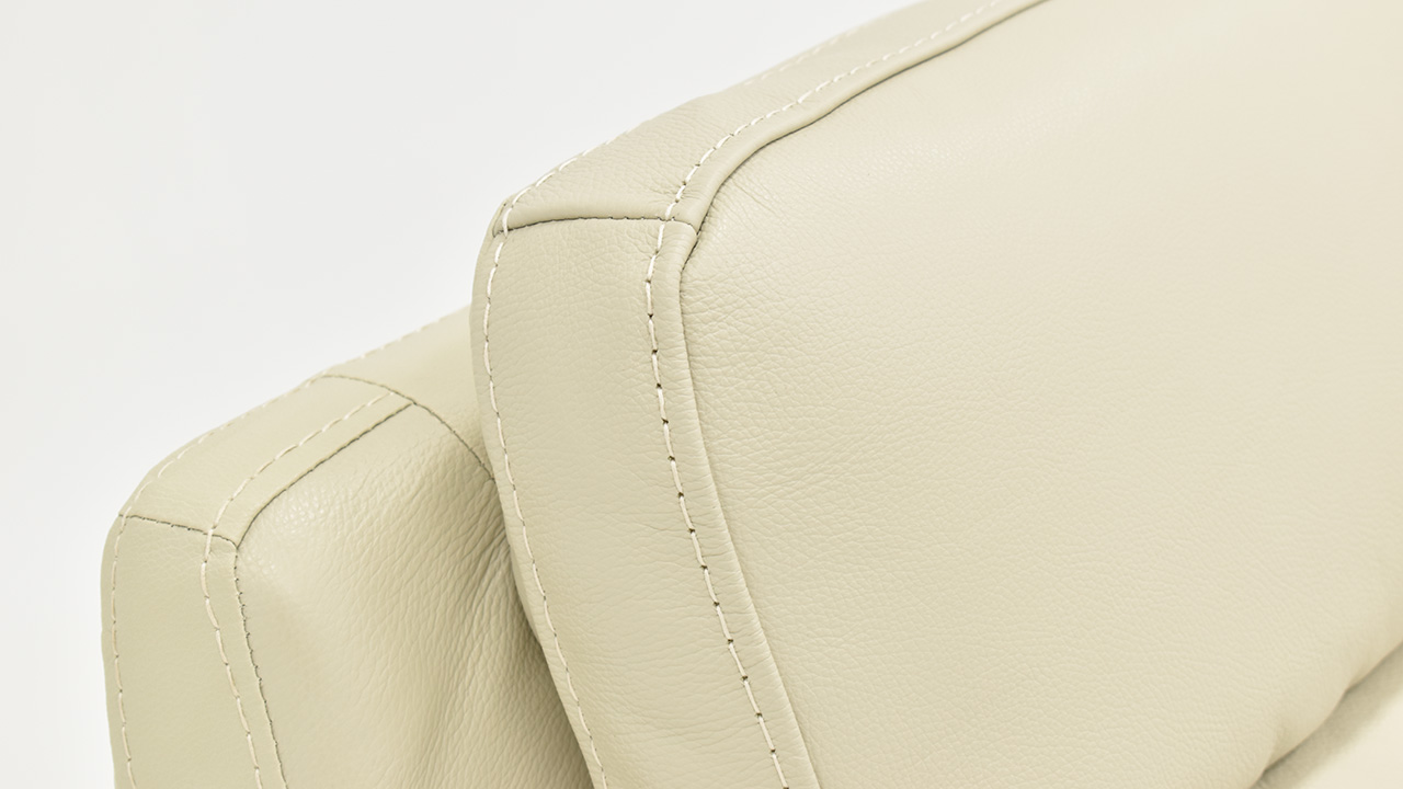 Dove POWER Reclining Sofa Set - Off White | Home Furniture Plus Bedding ...