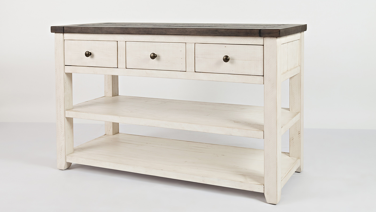 Madison County Sofa Table - White | Home Furniture Plus Bedding and ...