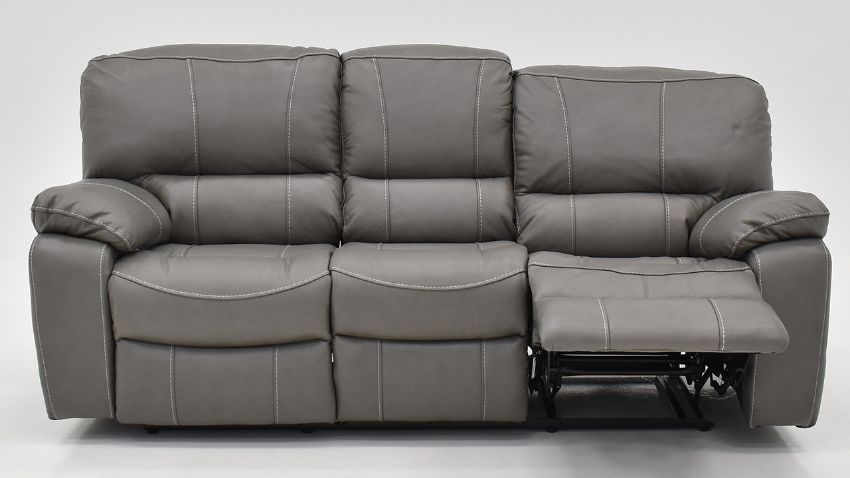 Legend POWER Dual Reclining Sofa - Gray | Home Furniture Plus Bedding ...