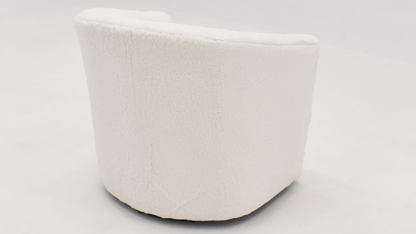 Bo Peep Swivel Chair - Off White | Home Furniture Plus Bedding and ...