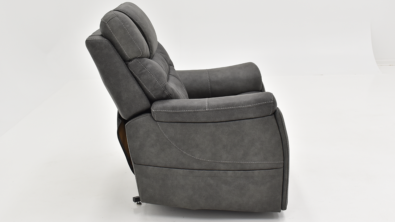 Canyon Lift Recliner - Steel Gray | Home Furniture Plus Bedding and ...