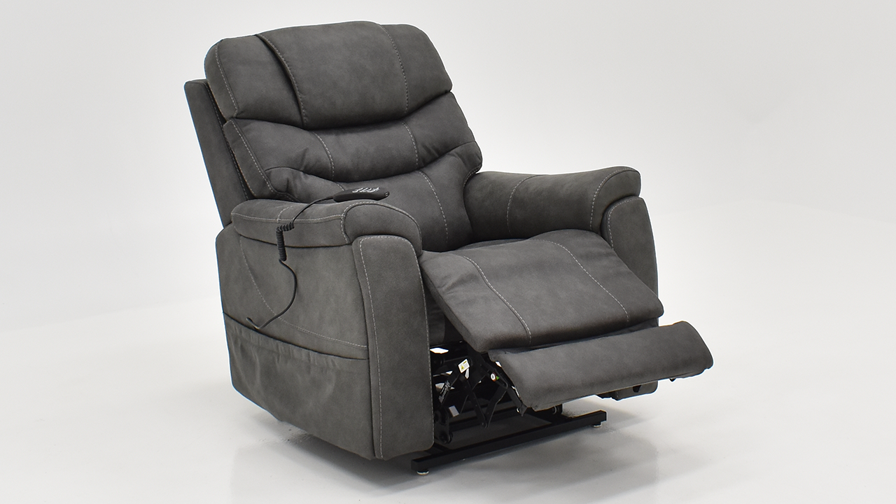 Canyon Lift Recliner - Steel Gray | Home Furniture Plus Bedding and ...
